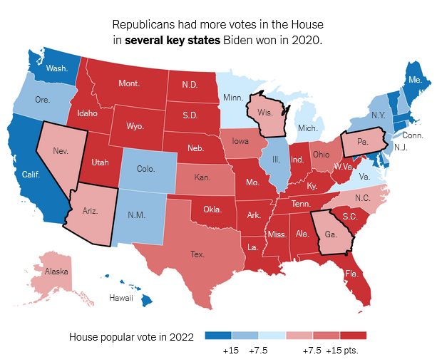 RepubliKKKlans Win the Popular Vote in 2022 – Welcome to Stupid America!